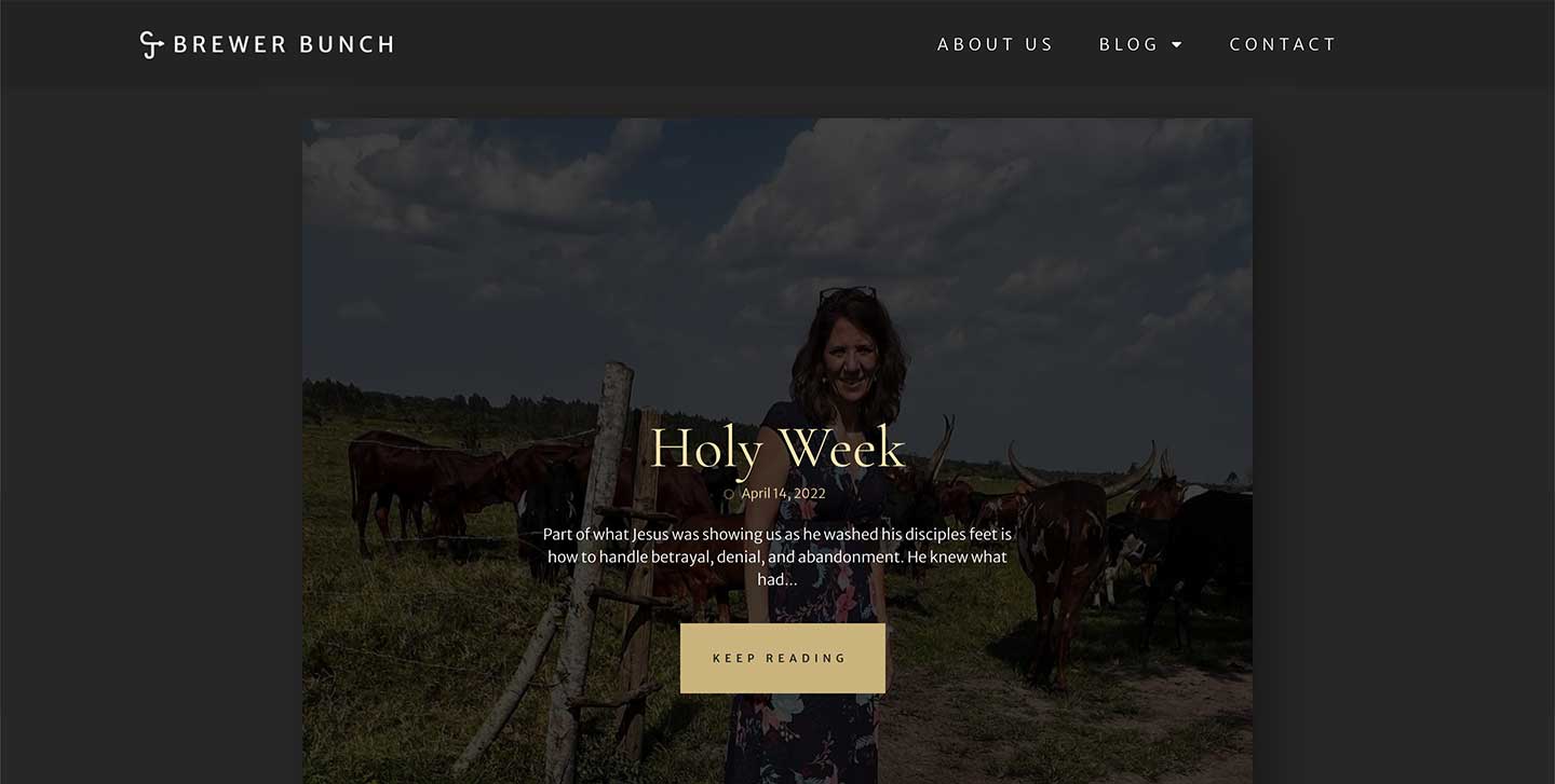 Living In the Tension of Holy - Jenay Brewer | Brewer Bunch Blog